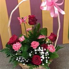 A Happy Basket Anita's Blossoming Flowers & Gifts Florist Runcorn