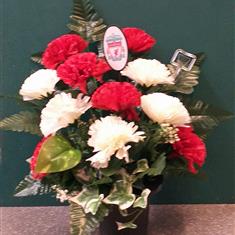 Liverpool Football Club Arrangement - Funeral Flowers Runcorn